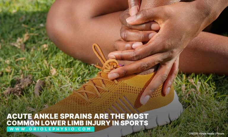 Treating the 10 Most Common Sports Injury With Physiotherapy | Oriole ...